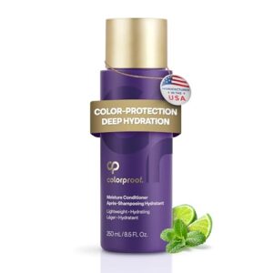 colorproof moisture hair conditioner 8.5fl. oz. nourishing and moisturizing conditioner, mojito mint scent