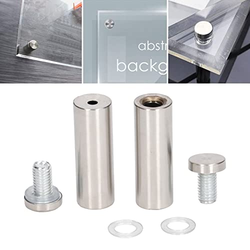 Glass mounting, Stainless Steel Advertising Screw Set for Home