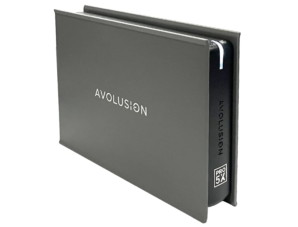 Avolusion Mini Pro-5X 1TB USB 3.0 Portable External Gaming Hard Drive - Grey (for PS4, Pre-Formatted) (Renewed)