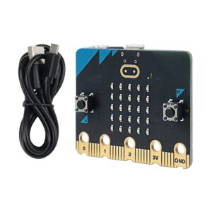 freenove bbc micro:bit v2 development board, blocks and micropython code, detailed tutorial, example projects, microbit