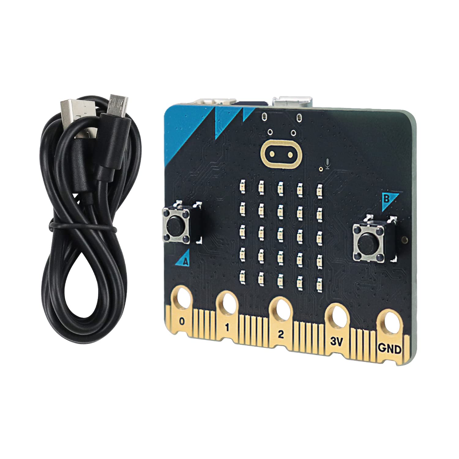 Freenove BBC Micro:bit V2 Development Board, Blocks and MicroPython Code, Detailed Tutorial, Example Projects, microbit