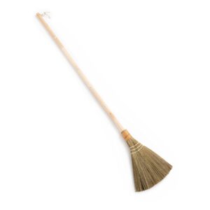 tts for home handmade whisk sweeping broom -vietnamese soft straw broom for cleaning - broom decorative 9.45" width,52.37" length