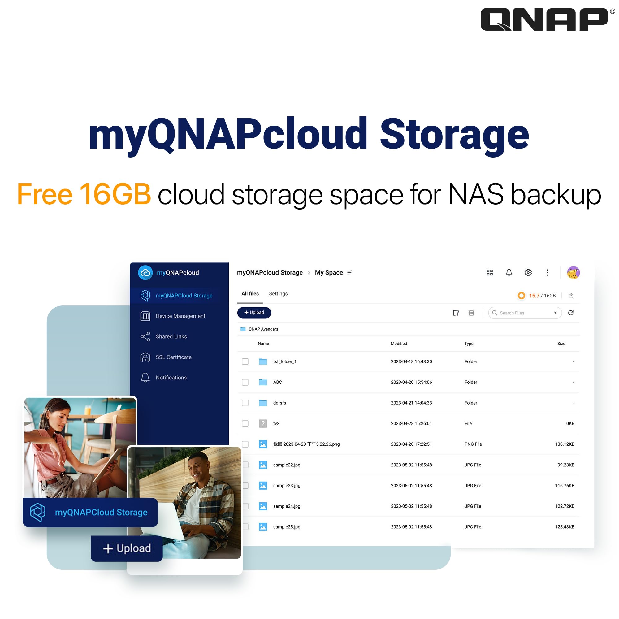 QNAP 2 Bay Home NAS with 4TB Storage Capacity, Preconfigured RAID 1 Seagate IronWolf Drives Bundle, with 1GbE Ports (TS-233-24S-US)