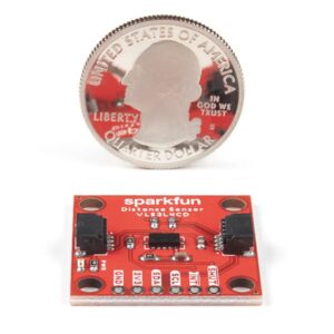 SparkFun Distance Sensor - 1.3 Meter, VL53L4CD (Qwiic) - 1mm to 1300mm Measurement Distance - 1 Millimeter Precision Resolution with Around +/-7mm Accuracy - 2.6V to 3.5V Power Requirement