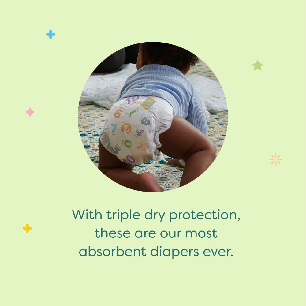 Babyganics Diapers, Size 5, 50 ct, Ultra Absorbent Diapers