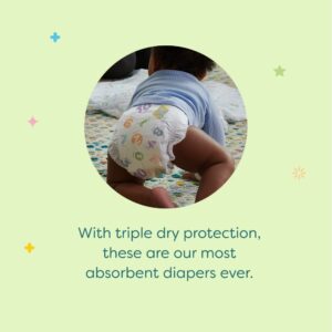 Babyganics Diapers, Size 2, 76 ct, Ultra Absorbent Diapers