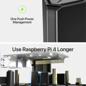 Argon EON RaspberryPi NAS Case (Network Attached Storage) for Raspberry Pi 4