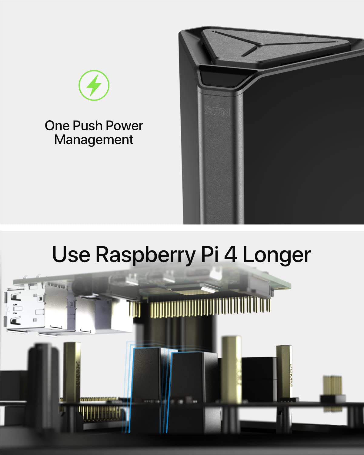 Argon EON RaspberryPi NAS Case (Network Attached Storage) for Raspberry Pi 4