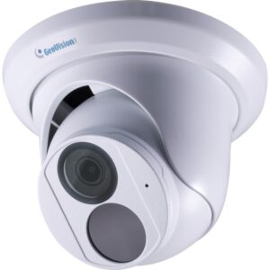 geovison gv-ebd8800 8mp wdr poe ir eyeball network outdoor dome camera with 2.8mm lens rj45 connection