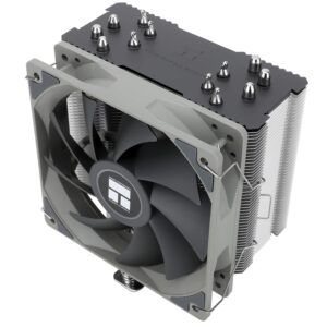 thermalright ba120 cpu air cooler, 6 heat pipes, tl-c12c pwm quiet fan cpu cooler with s-fdb bearing, for amd am4 am5/intel 1700/1150/1151/1200, pc cooler