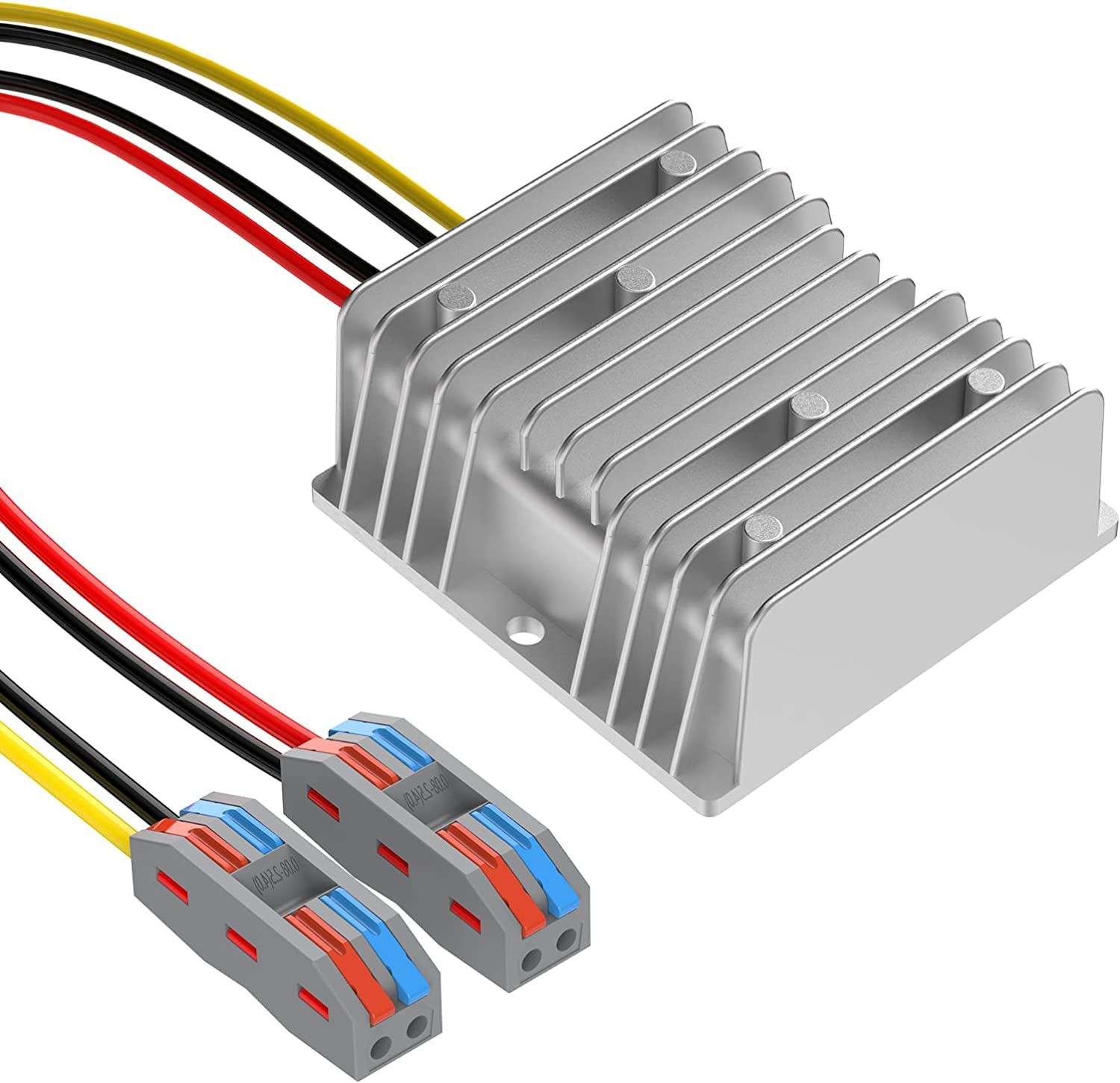 DC 36V/48V Step Down to 24V 10A 240W Voltage Regulator Buck Converter Golf Cart Reducer Power Converter Waterproof Module Transformer