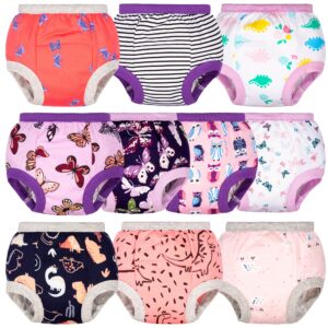 big elephant baby girls training underwear, toddler cotton potty training pants soft absorbent, 5-6y