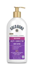 gold bond age renew crepe corrector body lotion, replenishing & smoothing formula, 14 oz.