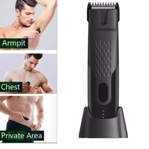 Extra body care Electric Body Shaver | Waterproof | Body Trimmer | with Universal USB Charging Blacklight, Beard Trimmer Body Groomer Waterproof with LED Light