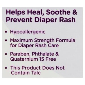 Parent's Choice Maximum Strength Diaper Rash Ointment, 4 oz, White