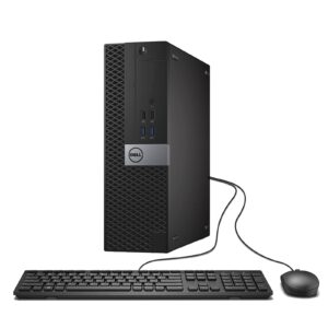 dell optiplex 7040 sff high performance desktop computer, intel quad core i7-6700 up to 4.0ghz, 16g ddr4, 1t, wifi, bt, 4k support, dp, hdmi, windows 10 pro 64 bit english/spanish/french(renewed)