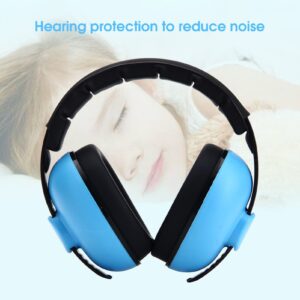 Child Earmuff Safe Hearing Protection Children -noise Protection Headphone compatible with Work Blue