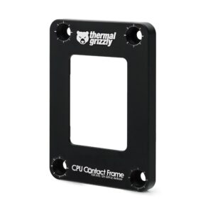 thermal grizzly - cpu contact frame intel 12th generation - for optimized cpu contact pressure to improve the cooling performance - easy install - by der8auer