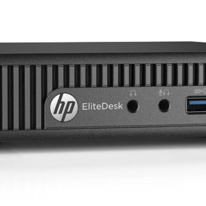 HP Mini PC 800 G1 Elitedesk Micro Desktop Computers Renewed,Intel Quad Core i5 up to 3.0GHz, 8GB Ram 256GB SSD, WiFi, VGA, Keyboarb & Mouse Included, Windows 10 Pro