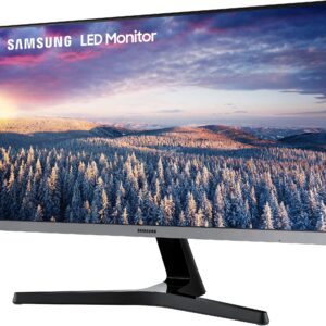 Samsung - 24" LED FHD AMD FreeSync Monitor with Bezel-Less Design (HDMI, D-sub) - Black