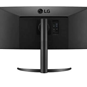 LG 34” 34BP85CN-B 21:9 QHD UltraWide™ Curved Monitor with HDR10, USB Type-C™, & AMD FreeSync™