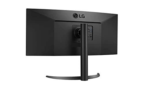 LG 34” 34BP85CN-B 21:9 QHD UltraWide™ Curved Monitor with HDR10, USB Type-C™, & AMD FreeSync™