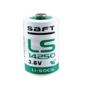 WELLVEUS LS14250 1/2 AA 3.6v Lithium Battery 14250 Replaceable Battery for SAFT LS14250 1200mAh(Pack of 10)