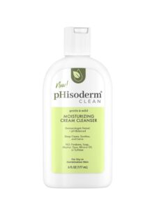 phisoderm® clean moisturizing cream cleanser - 6 fl oz