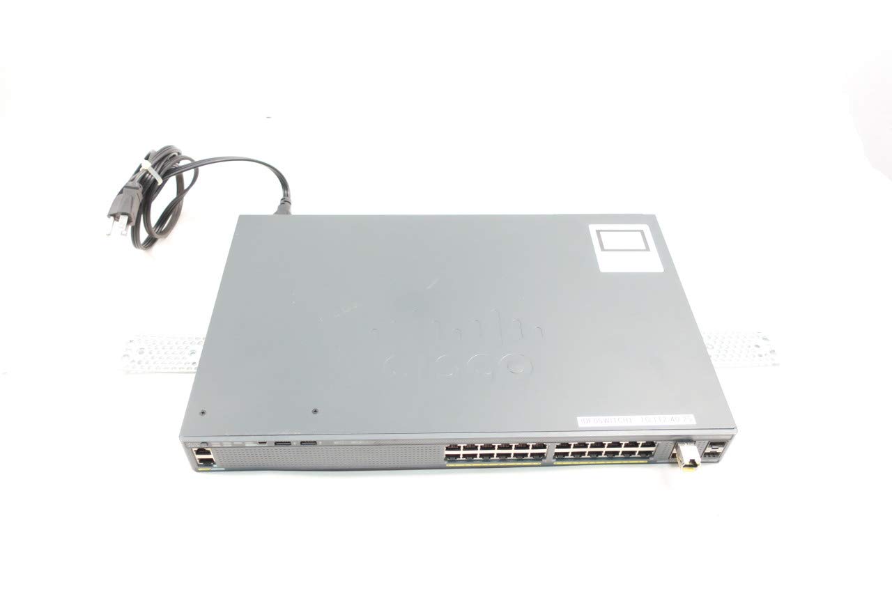 ANATEL WS-C2960X-24TS-L Catalyst 2960 24 Port GIGABIT ETHERNET Switch (Renewed)