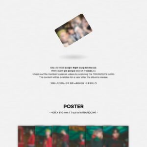 ONEUS Trickster 7th Mini Album Digipack Version SH Cover CD+16p Booklet+1ea Sticker+1p PhotoCard+Tracking Sealed