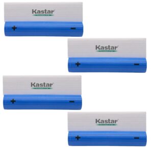 kastar 4-pack battery replacement for maglite acc/pk maglite ml150lr ml150lr-1019, maglite ml150lr(x) ml150lr-a2155