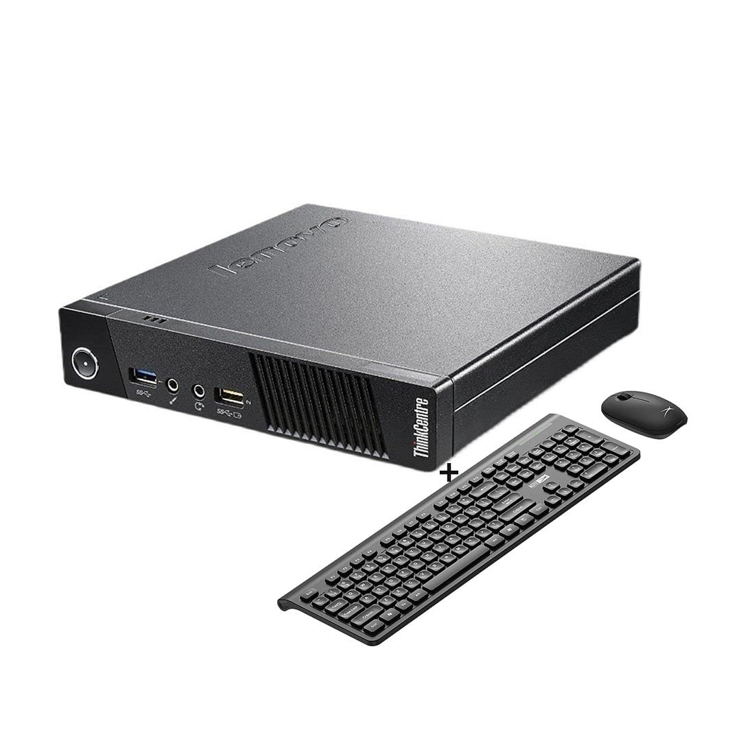 Lenovo ThinkCentre M73 Tiny Desktop Computer Mini PC, Intel Core i5-4570T up to 3.6GHz,16GB RAM,New 1TB SSD,WiFi Bluetooth,Wireless Keyboard and Mouse,Windows 10 Pro(Renewed)