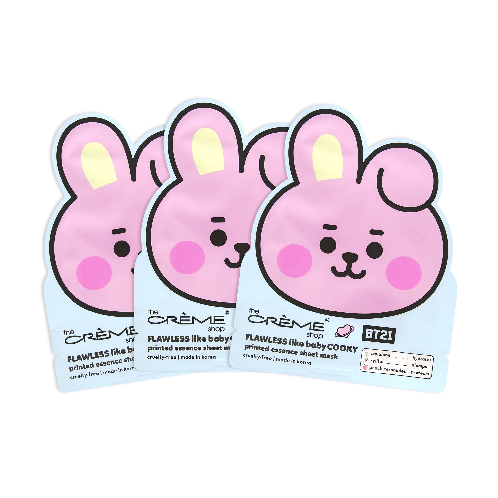 The Crème Shop | BT21 BABY Printed Essence Sheet Mask (COOKY)