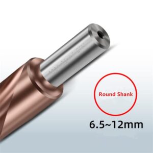 M35 HSS-CO Cobalt Two Stage Step Drill Bit Screw Counterbore Twist Countersink Drill for Stainless Drilling and Chamfering (M6 180)