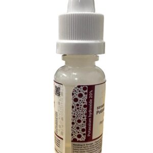 Potassium Hydroxide 20% KOH-15mL Dropper Bottle