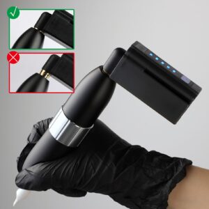 Wireless Tattoo Gun, Solong 1500mAH Tattoo Gun Wireless Tattoo Kit Professional Rotary Tattoo Machine for Beginners and Artists with Portable Tool Case