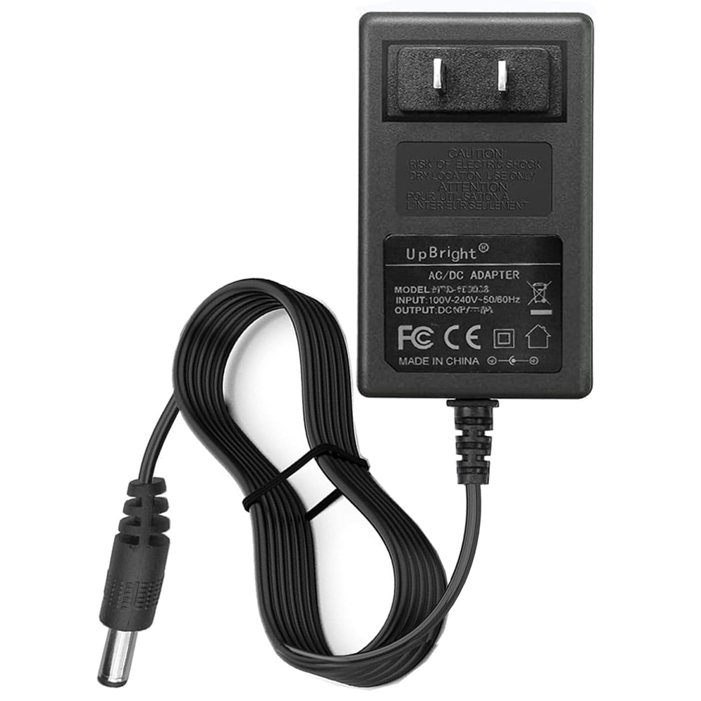 UpBright 12V AC/DC Adapter Compatible with AeroGarden Harvest Elite Slim 360 100690-BLK 100691 100692-BLK 100693-PPL 100694-BLK 100695-PPL Indoor Garden LED Grow Light 12VDC 2.5A 6WWPC01 Power Supply