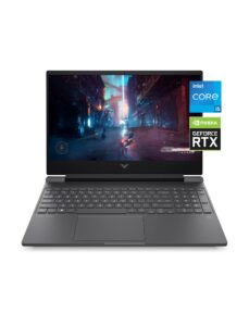 hp victus 15 gaming laptop, nvidia geforce rtx 3050 ti, 12th gen intel core i5, 8 gb ram, 512 gb ssd, full hd ips display, windows 11 home, backlit keyboard, enhanced thermals (15-fa0010nr, 2022)