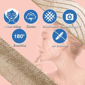 Facial Patches - Wrinkle Patches - Wrinkle Tape - Face Lifting Tape - Non-Invasive Wrinkle Remover - Multifunctional High Elasticity Wrinkle Forehead Eyes Face Neck Wrinkle Treatment - 2.5CM*1000CM