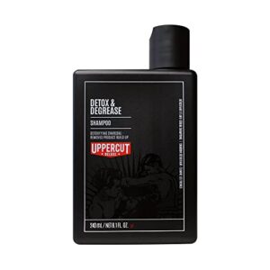 uppercut deluxe detox and degrease deep cleansing shampoo, 8.1 fl. oz. / 240 ml