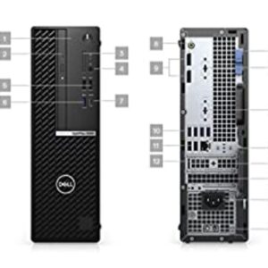 Dell Optiplex 5090 SFF Small Form Factor Desktop | Core i5-10505 - 256GB SSD Hard Drive - 16GB RAM | 6 cores @ 4.6 GHz Win 11 Pro Black (Renewed)