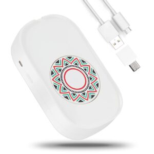 yepling mouse jiggler, undetectable mouse mover shaker simulator for computer laptop awakening, keeps pc active, no software, driver-free with usb c to usb adapter