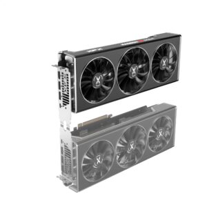 XFX Speedster MERC319 Radeon RX 6750XT Black Gaming Graphics Card with 12GB GDDR6 HDMI 3xDP, AMD RDNA 2 RX-675XYTBDP