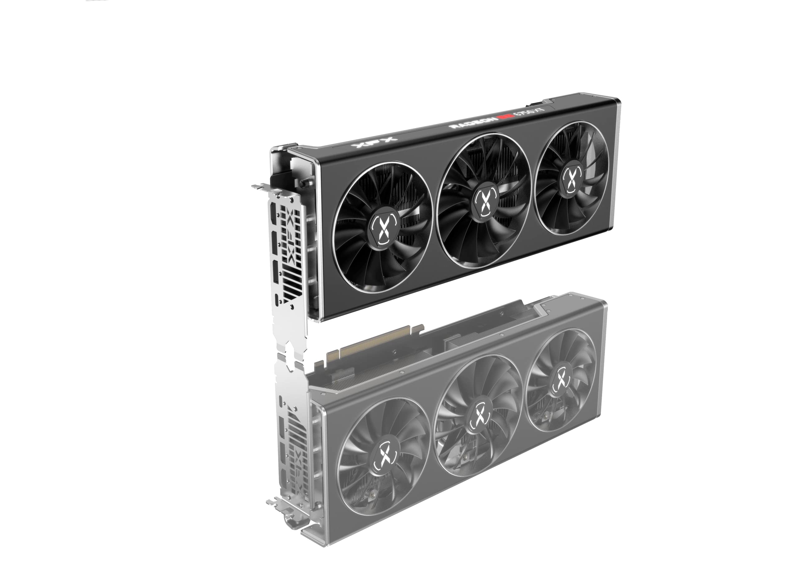 XFX Speedster MERC319 Radeon RX 6750XT Black Gaming Graphics Card with 12GB GDDR6 HDMI 3xDP, AMD RDNA 2 RX-675XYTBDP