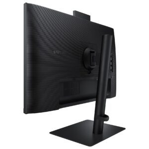 SAMSUNG S40VA Series 24-Inch Computer Monitor, HDMI Monitor, 75Hz Monitor, IPS Monitor, Built-in Webcam, Built-in Speaker & Mic, FreeSync Premium (LS24A400VENXZA) (Renewed)