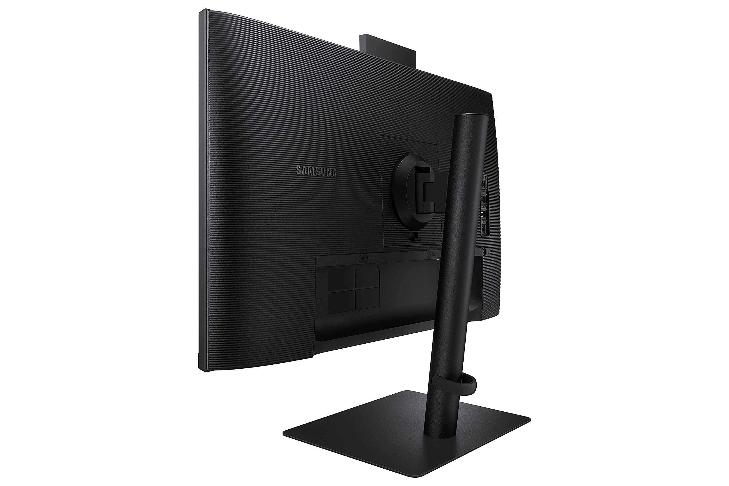 SAMSUNG S40VA Series 24-Inch Computer Monitor, HDMI Monitor, 75Hz Monitor, IPS Monitor, Built-in Webcam, Built-in Speaker & Mic, FreeSync Premium (LS24A400VENXZA) (Renewed)