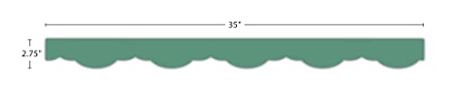 Teacher Created Resources Eucalyptus Green Fancy Scallops Border Trim (TCR9136)