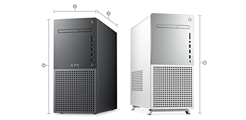 Dell XPS 8950 Desktop (2022) | Core i5-12400 - 1TB SSD + 1TB HDD Hard Drive - 16GB RAM | 6 cores @ 4.4 GHz Win 11 Pro Silver