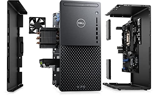 Dell XPS 8940 Desktop | Core i7-11700 - 512GB SSD Hard Drive - 32GB RAM | 8 cores @ 4.9 GHz Win 11 Pro Black (Renewed)