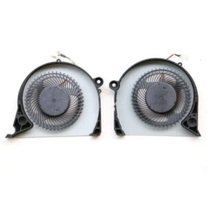 new laptop cpu and gpu cooling fan for dell inspiron 15 7577 7588 g5 15 5587 g7 7577 7588, vostro 15-7580 7570 p71f p72f dfs2000054h0t fjqs dfs541105fc0t fkjf dc 5v 0.5a 4-pin(two fans)